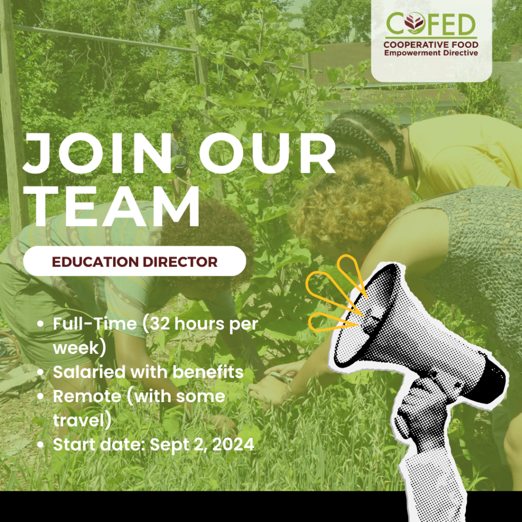 CoFED – Cooperative Food Empowerment Directive